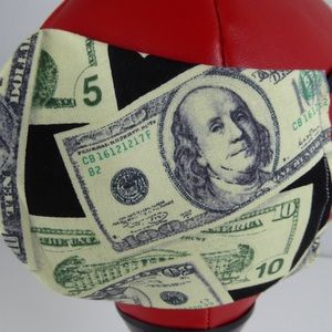 Hand Crafted | Accessories | Cash Money Face Covering Cotton Facemask ...